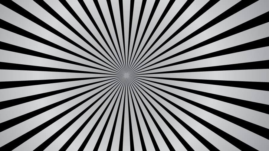 Sun rays background white and grey radial Vector Image