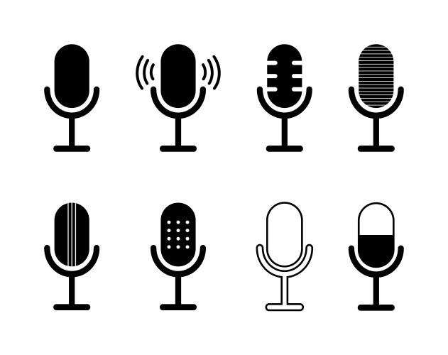 Microphone Symbol Vector Images (over 92,000)