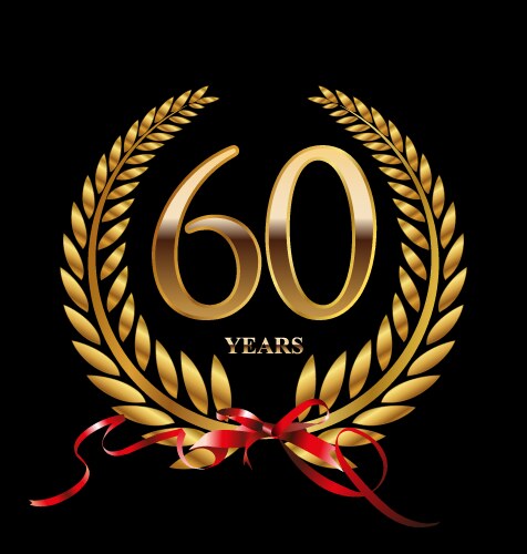 Gold award laurel wreath Royalty Free Vector Image