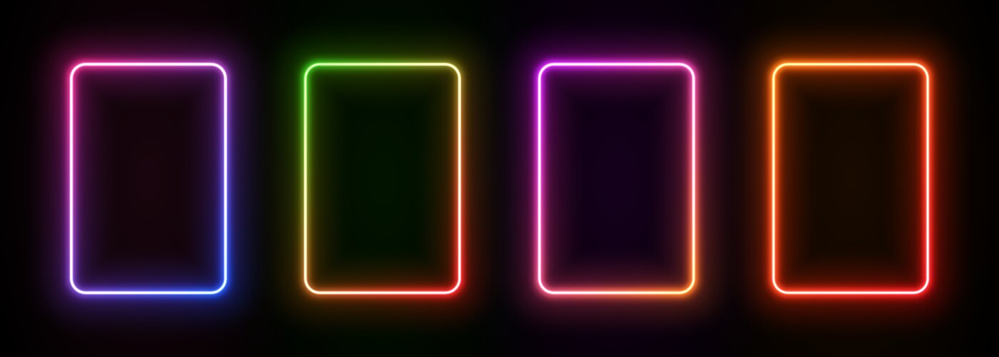 Neon Frame Border Vector Images (over 25,000)