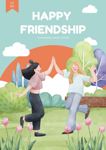 Friendship Vector Images (over 350,000)