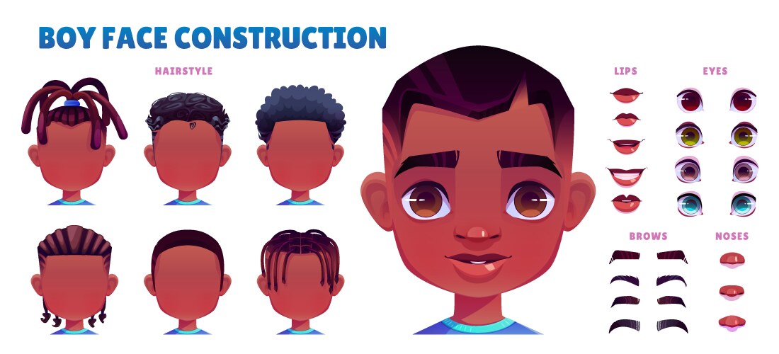 Boy Character Set Vector Images (over 77,000)