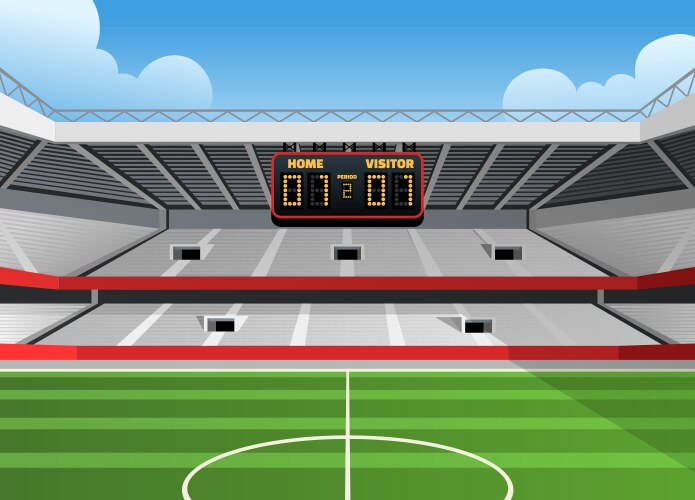Cartoon Football Stadium Vector Images (over 8,400)
