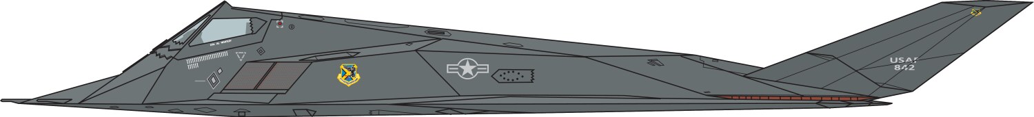 Aircraft color scheme Royalty Free Vector Image