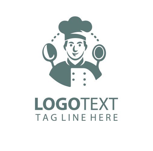 Chef logo Royalty Free Vector Image - VectorStock
