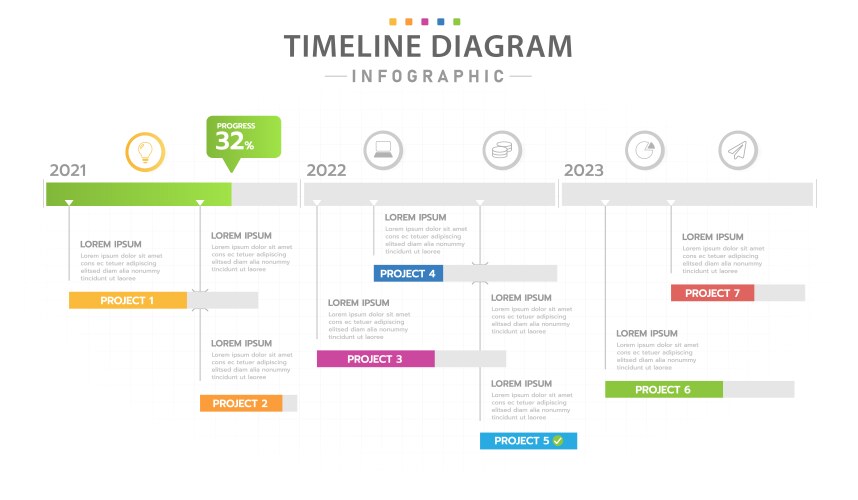 Geologic timeline scale Royalty Free Vector Image