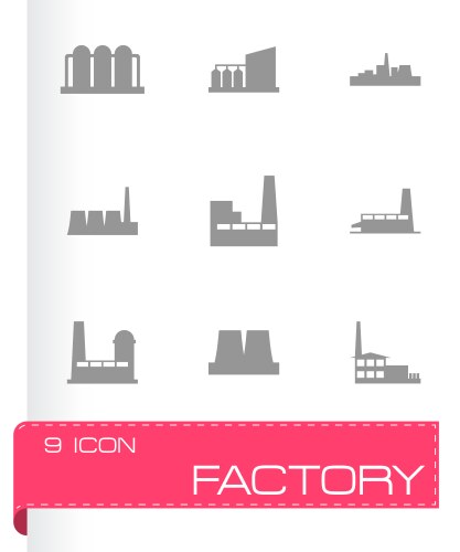 Digital factory icon iot smart technology Vector Image