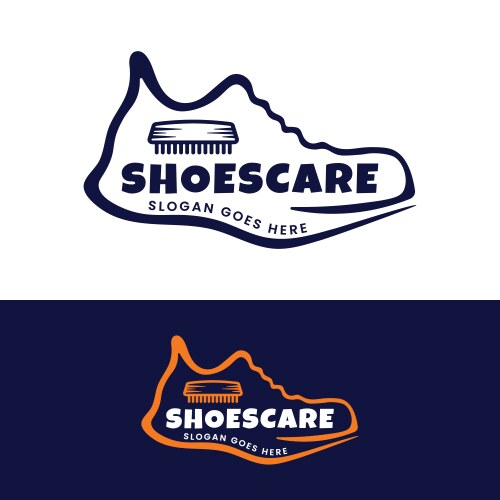 Shoe cleaning logo Vector Images & Graphics for Commercial Use ...