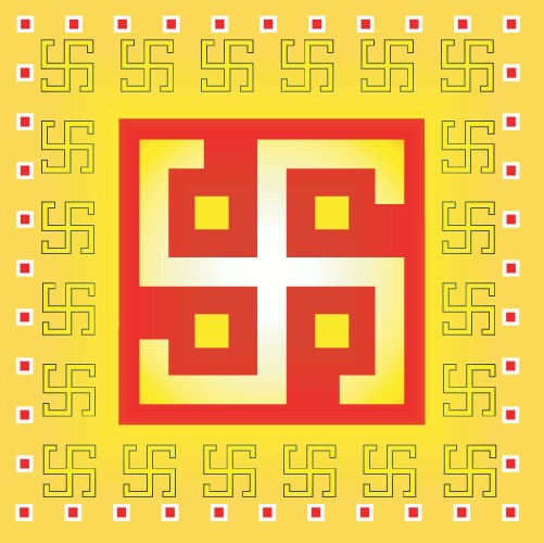 Swastika symbol Royalty Free Vector Image - VectorStock