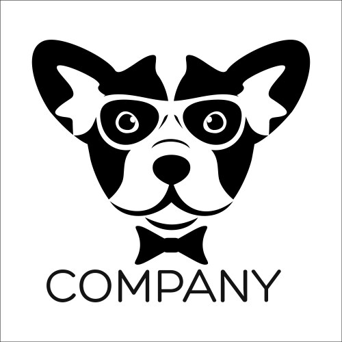 Chihuahua dog logo Royalty Free Vector Image - VectorStock