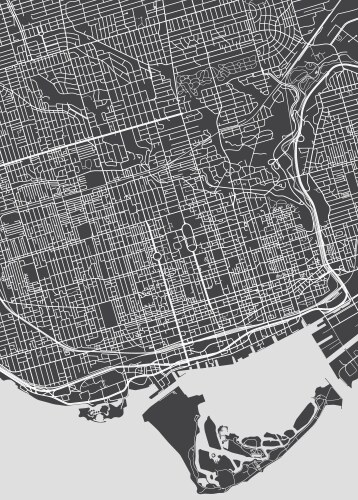 Toronto Map Vector Images (over 460)