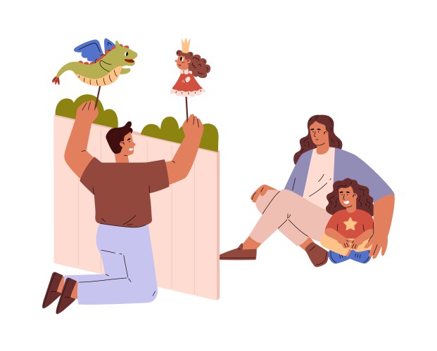 Family Puppet Vector Images (over 270)