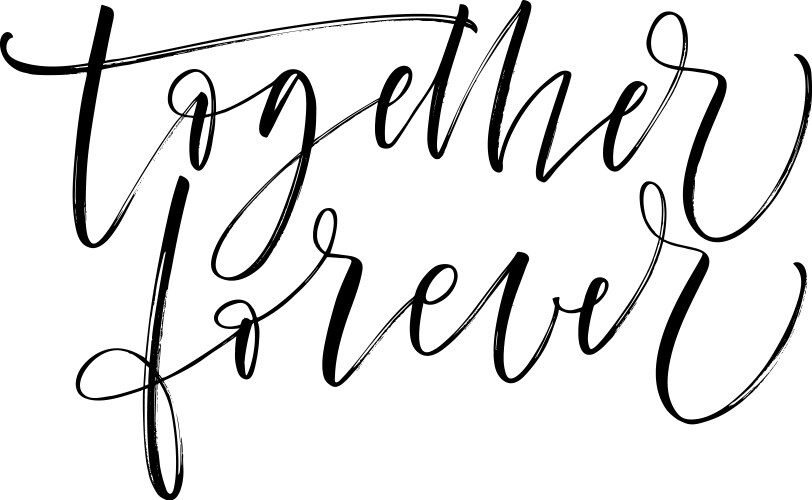 Good times cute modern calligraphy word Royalty Free Vector