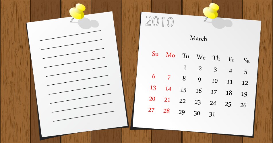 2010 Calendar Vector Images (over 100)