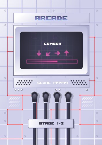 Pixel heart animation retro 8 bit game sprite Vector Image