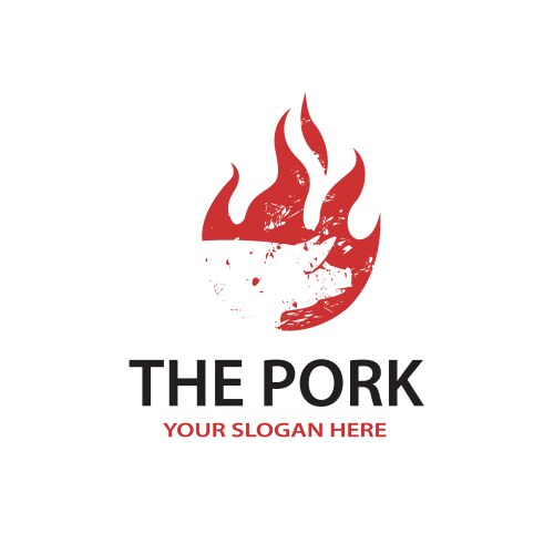 Pig piggy graphic design Royalty Free Vector Image