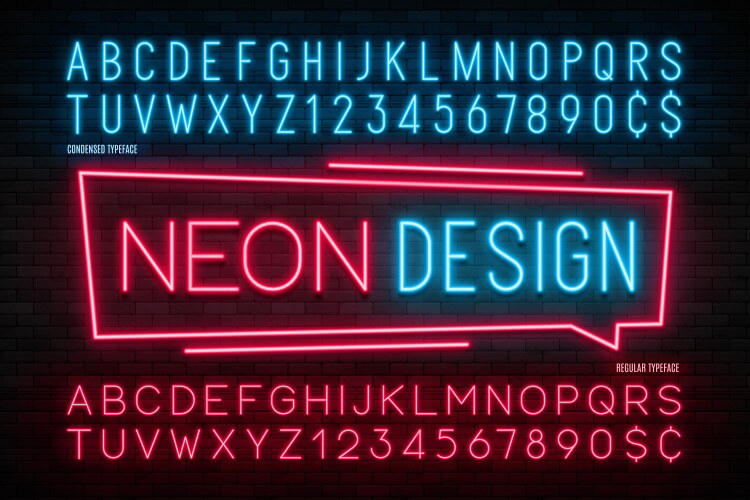 Neon Alphabet Vector Images (over 48,000)
