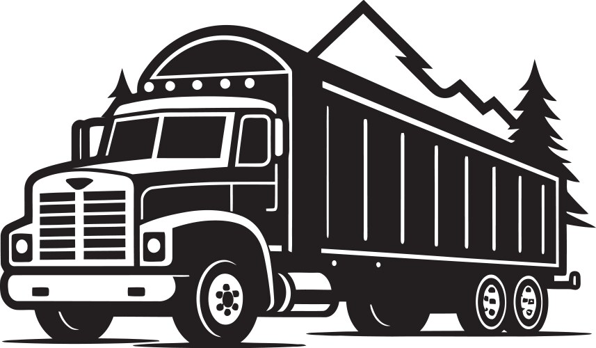 Big Rig Vector Images (over 1,200)