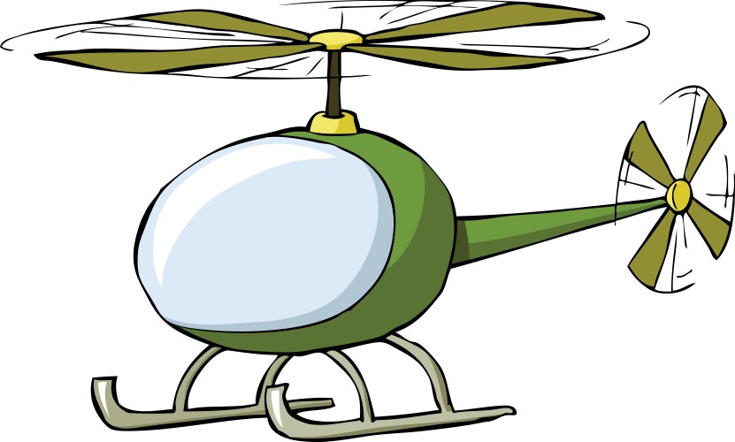 Helicopter Cartoon Vector Images (over 7,100)