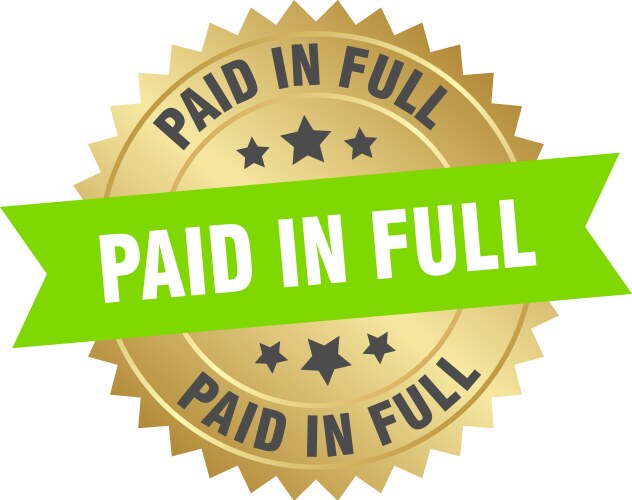 Paid in Full Vector Images (over 480)
