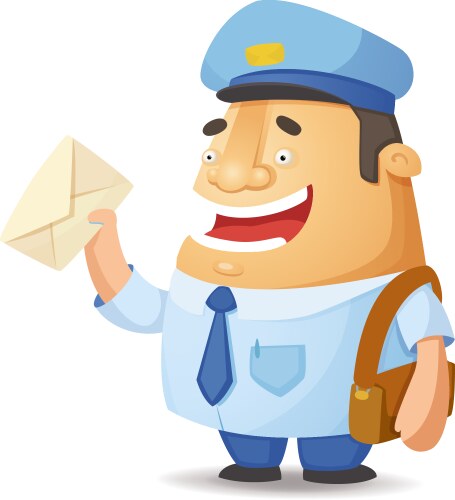 Postman Cartoon Vector Images (over 8,600)