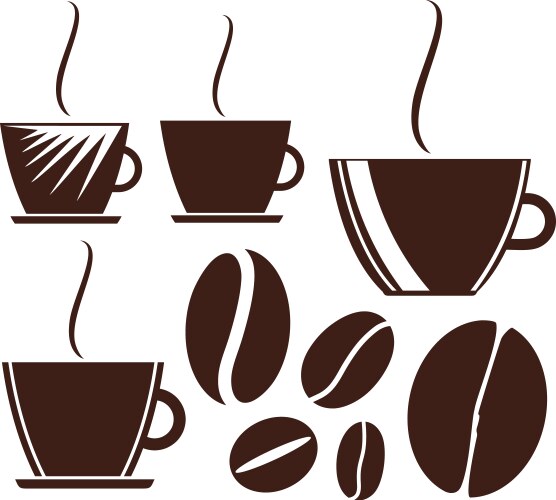 Little boy character harvesting coffee carrying Vector Image