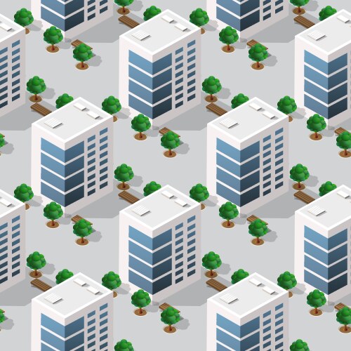 City Wallpaper Isometric Vector Images (over 1,200)