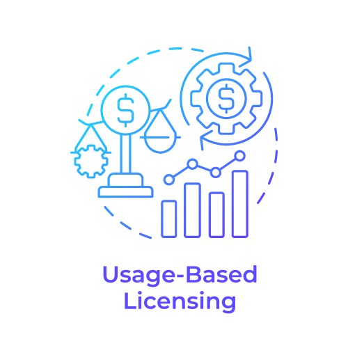 Automate pricing concept icon Royalty Free Vector Image Automate pricing concept icon Royalty Free Vector Image