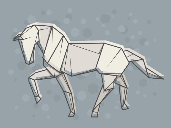 Abstract Horse Outline Vector Images (over 5,000)