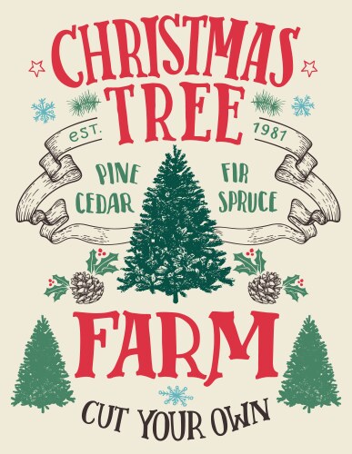 Vintage christmas banners Royalty Free Vector Image