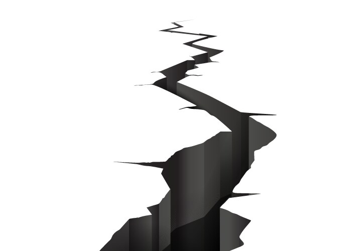 Crack Vector Images & Graphics for Commercial Use | VectorStock