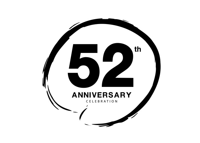 Number 52 Vector Images (over 1,000)