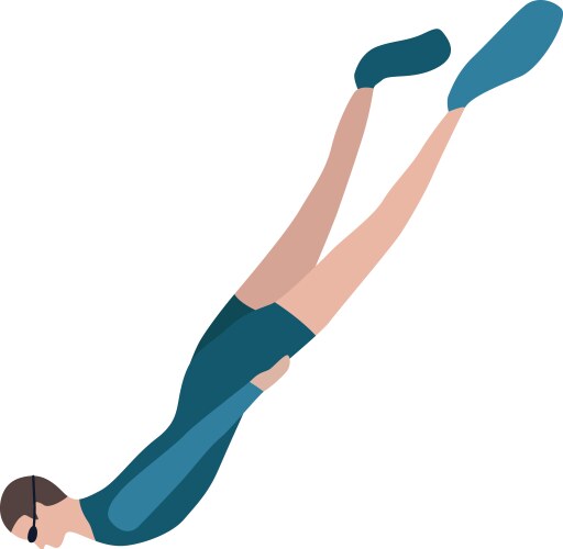 Athlete Swimming Logo – Royalty-Free Vector | VectorStock