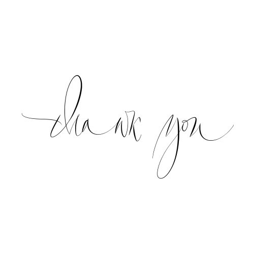 Thank You White Background Vector Images (over 16,000)