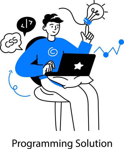 Doodle Programming Vector Images (over 2,600)