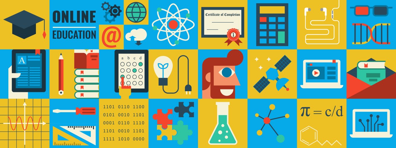 E Learning Vector Images (over 66,000)