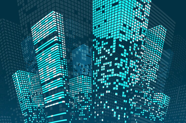 City Skyline Header Vector Images (over 450)