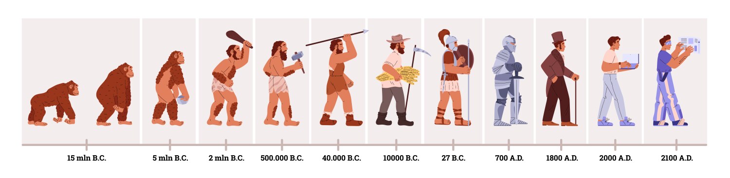 Australopithecus Vector Images (over 250)