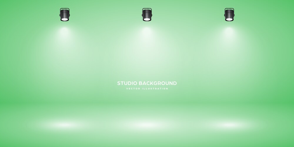 Luxury blue studio room background Royalty Free Vector Image