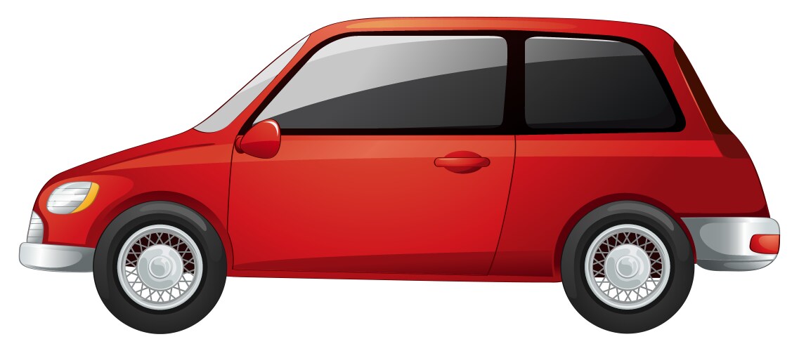 Cartoon toy wind up car Royalty Free Vector Image