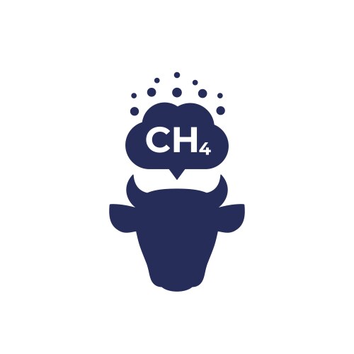 Methane ch4 gas emissions reduction main Vector Image Methane ch4 gas emissions reduction main Vector Image