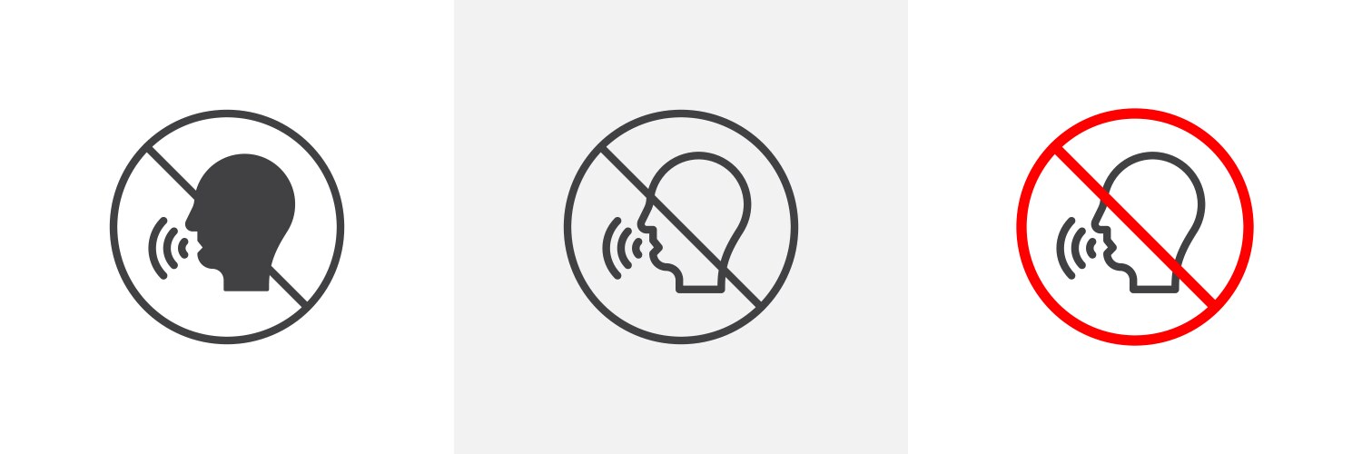 Keep Silence Symbol Vector Images (over 500)