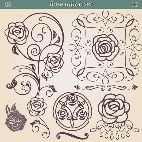 Filigree Tattoo Vector Images (over 7,300)
