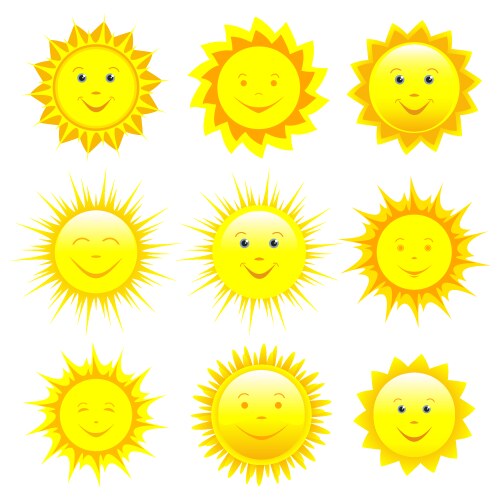Smiling Sun Vector Images (over 31,000)