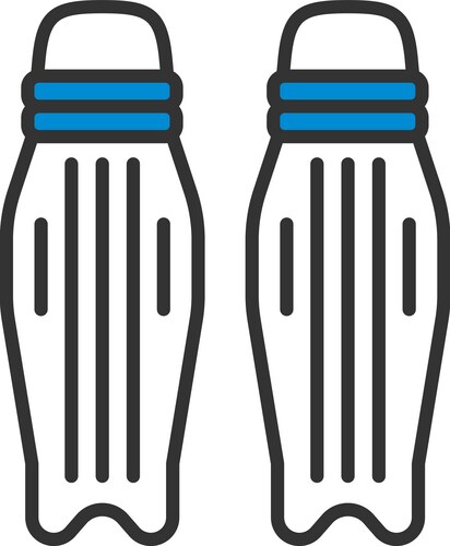 Knee protection x-ray of the leg 3d Royalty Free Vector