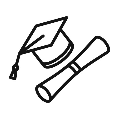 Graduation Hat Outline Vector Images (over 12,000)