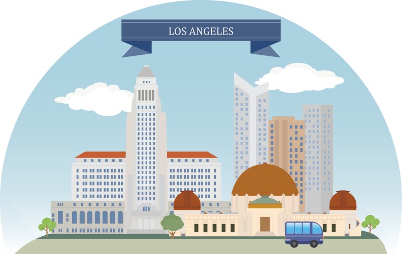 Los Angeles Vector Images (over 4,100)