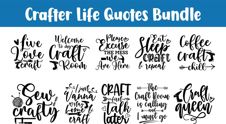 Crafter Vector Images (over 460)