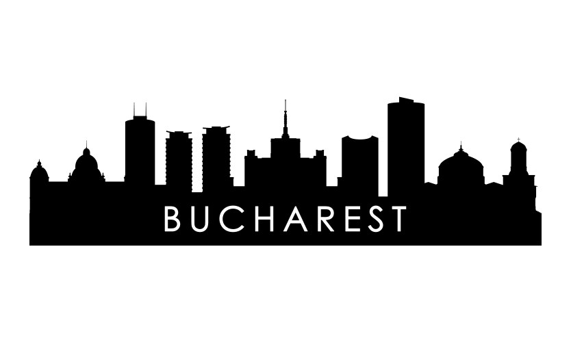 Bucharest Romania Skyline Vector Images (over 140)