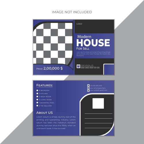 Real Estate Cards Vector Images (over 11,000)